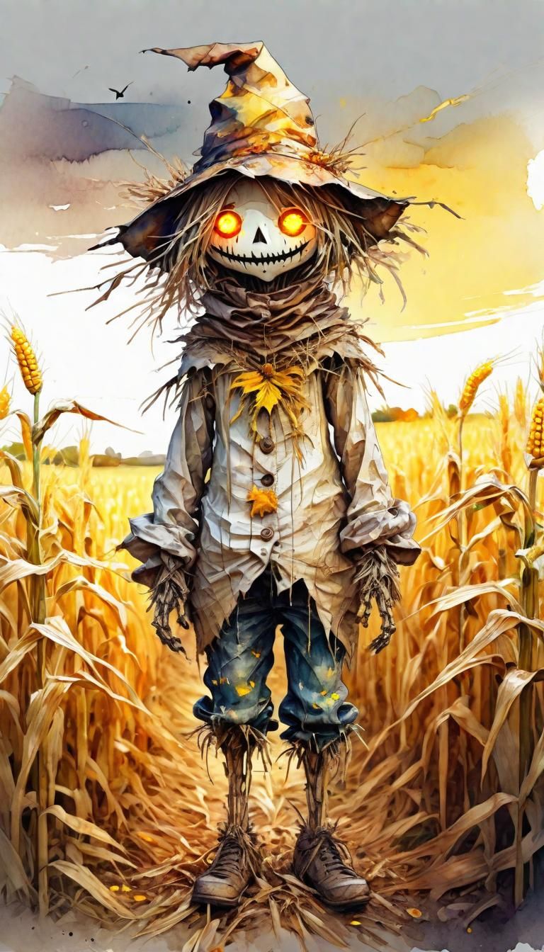 Scarecrow - AI Generated Artwork - NightCafe Creator