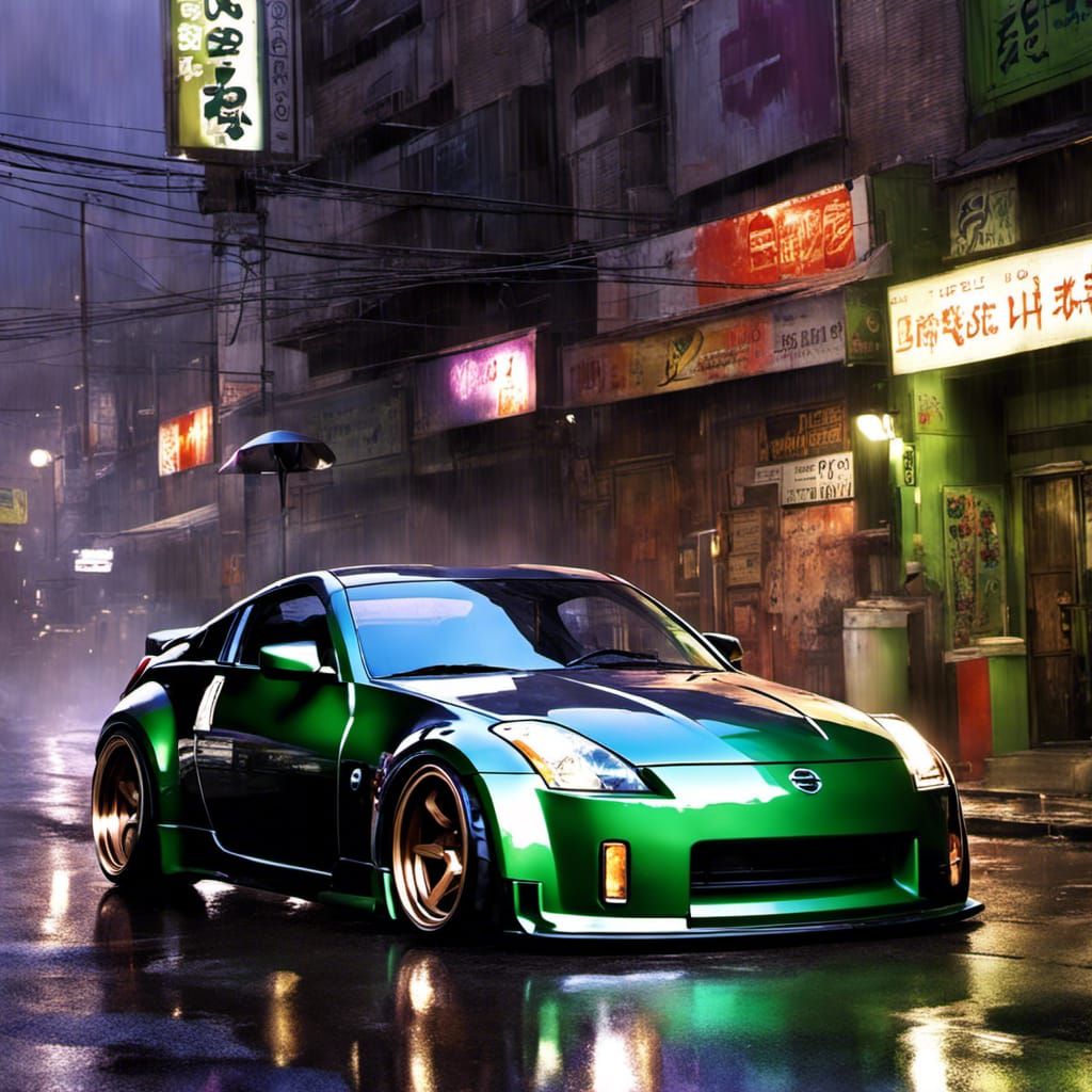 2003 Nissan 350Z - AI Generated Artwork - NightCafe Creator