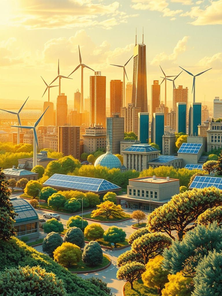 Solarpunk City - Solarpunk City