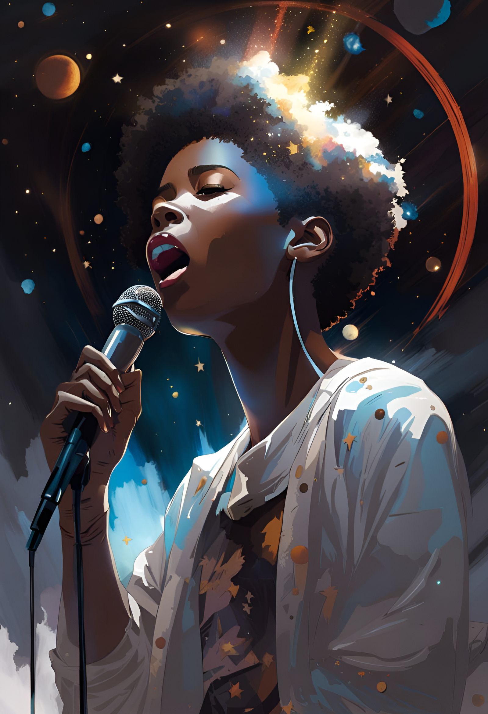 Rising star - AI Generated Artwork - NightCafe Creator