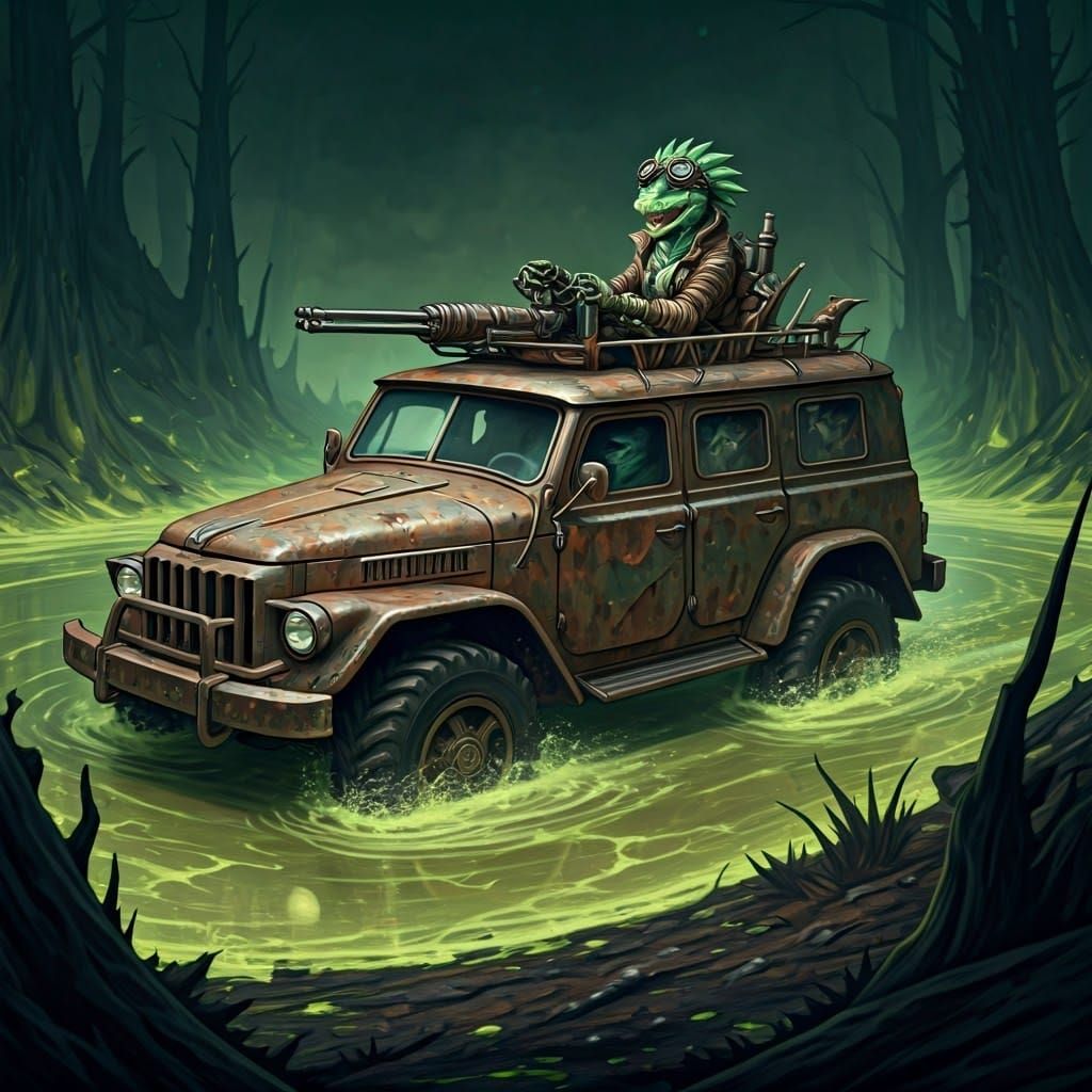 Finding The Source - Reptilian Froglok Pilot Speeds Through ...