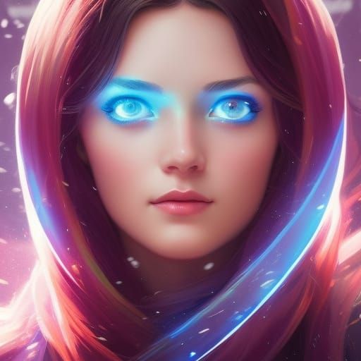 Female Mage Portrait - AI Generated Artwork - NightCafe Creator