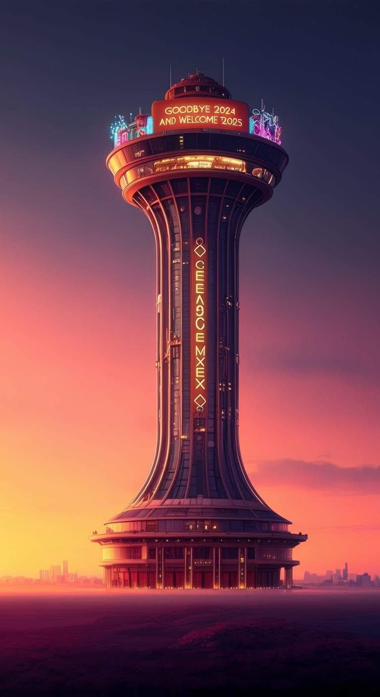 An awe-inspiring drive-thru coffee kiosk designed as a towering 3 story ...