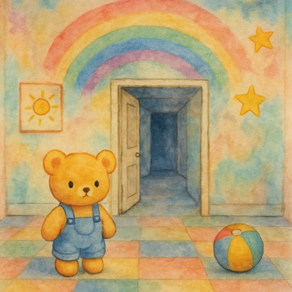 Kidcore, Liminal, Watercolor - Kidcore, Liminal, Watercolor