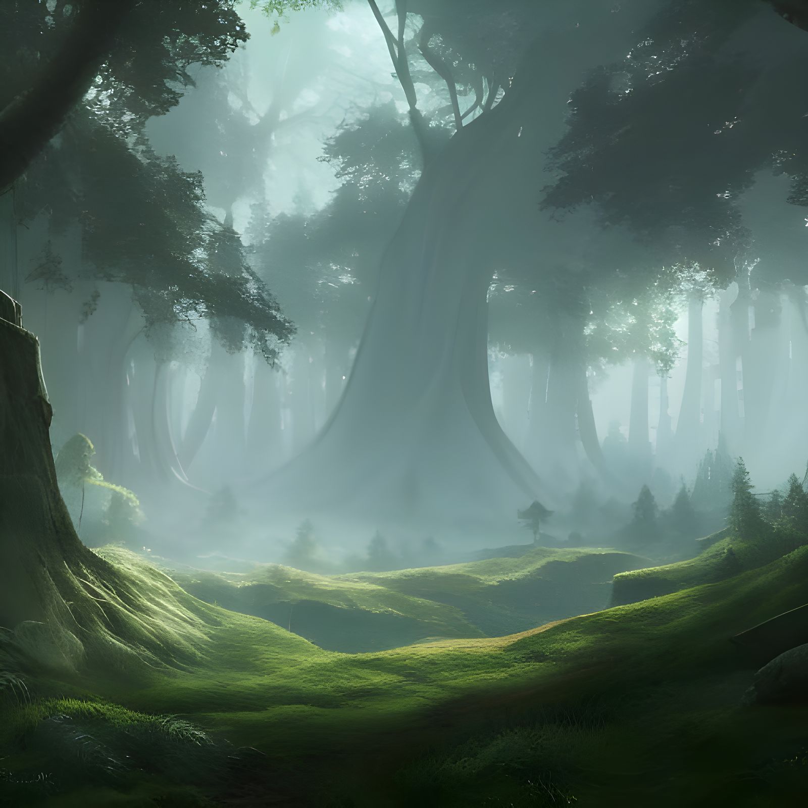 Forest - AI Generated Artwork - NightCafe Creator