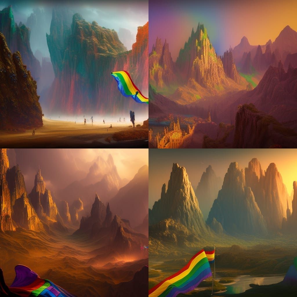 lgbtq pride - AI Generated Artwork - NightCafe Creator