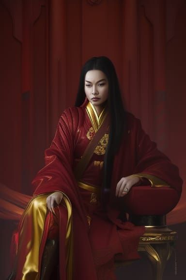 Princess Azula - AI Generated Artwork - NightCafe Creator