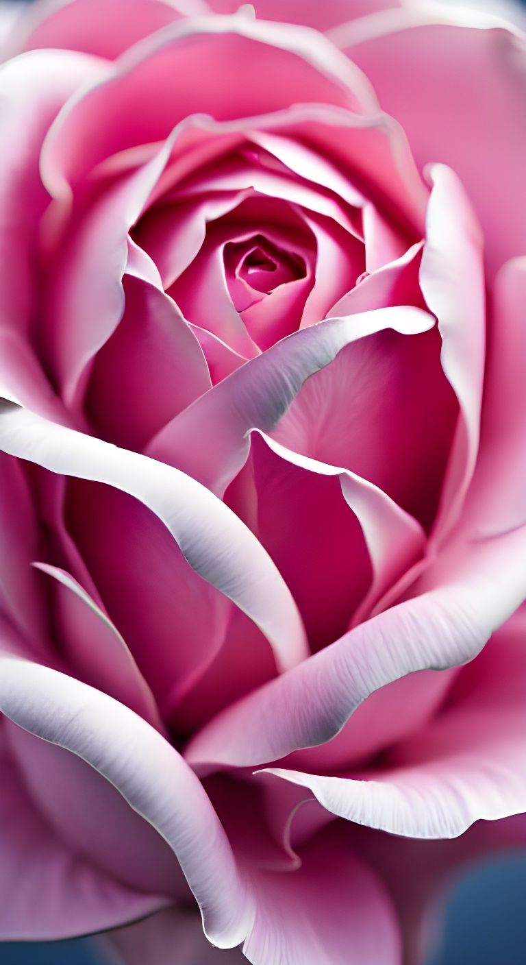 Pink Rose - AI Generated Artwork - NightCafe Creator