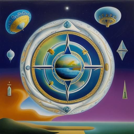 Sacred Planetary Geometry - AI Generated Artwork - NightCafe Creator