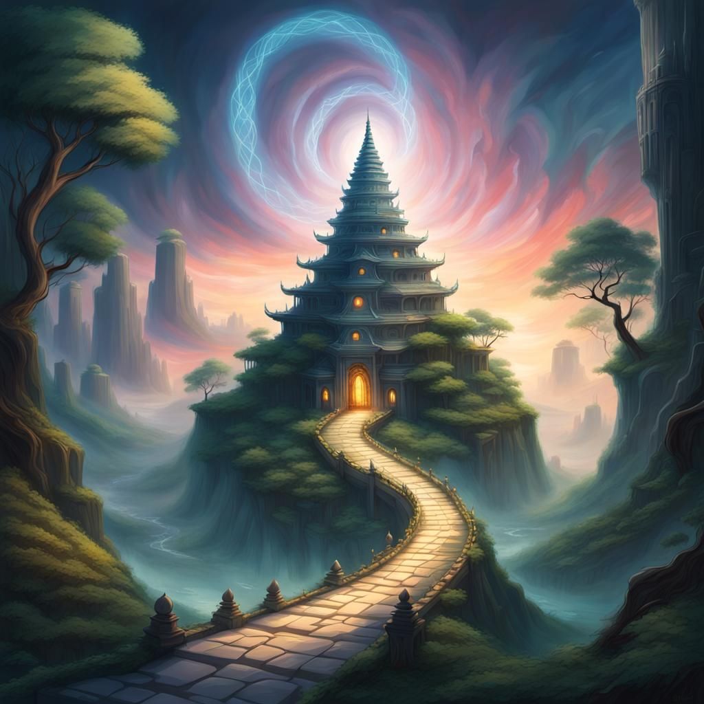 Pathway - AI Generated Artwork - NightCafe Creator