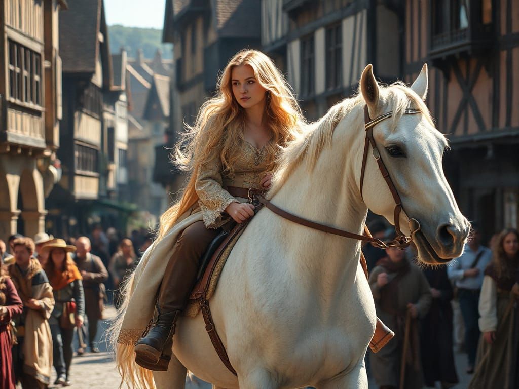 first time visiting the big city, medieval edition