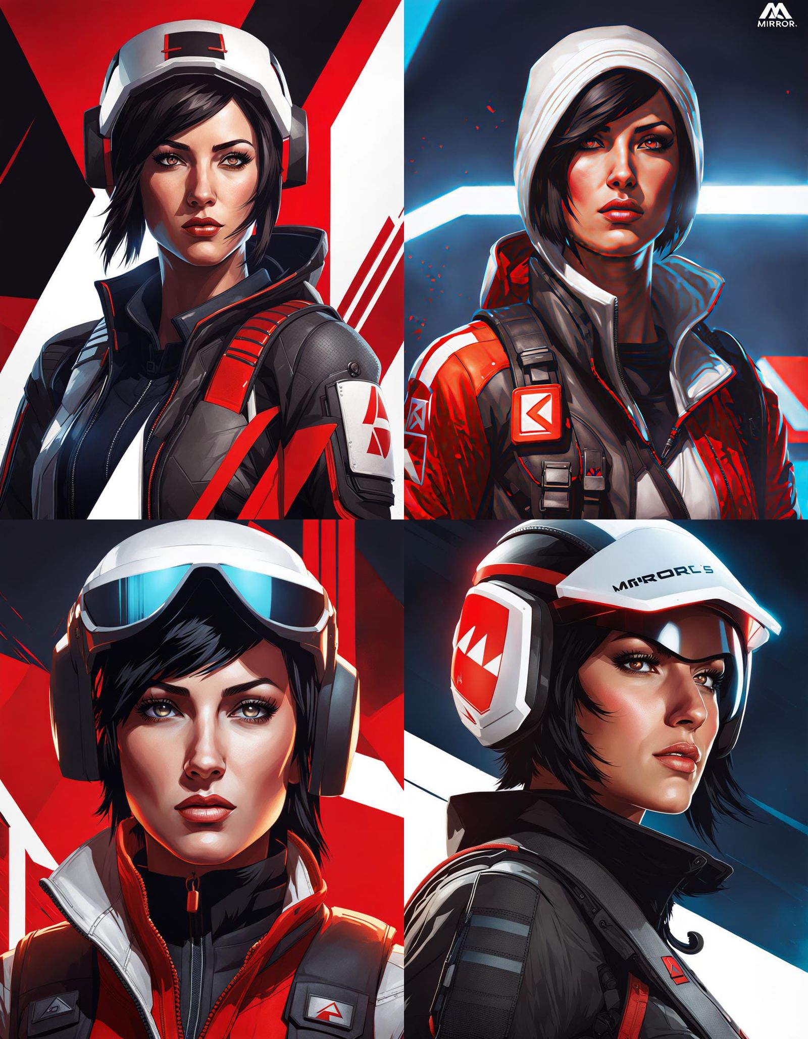 Faith Connors from Mirror's Edge Catalyst as an Apex Legends character portraits! - AI Generated ...