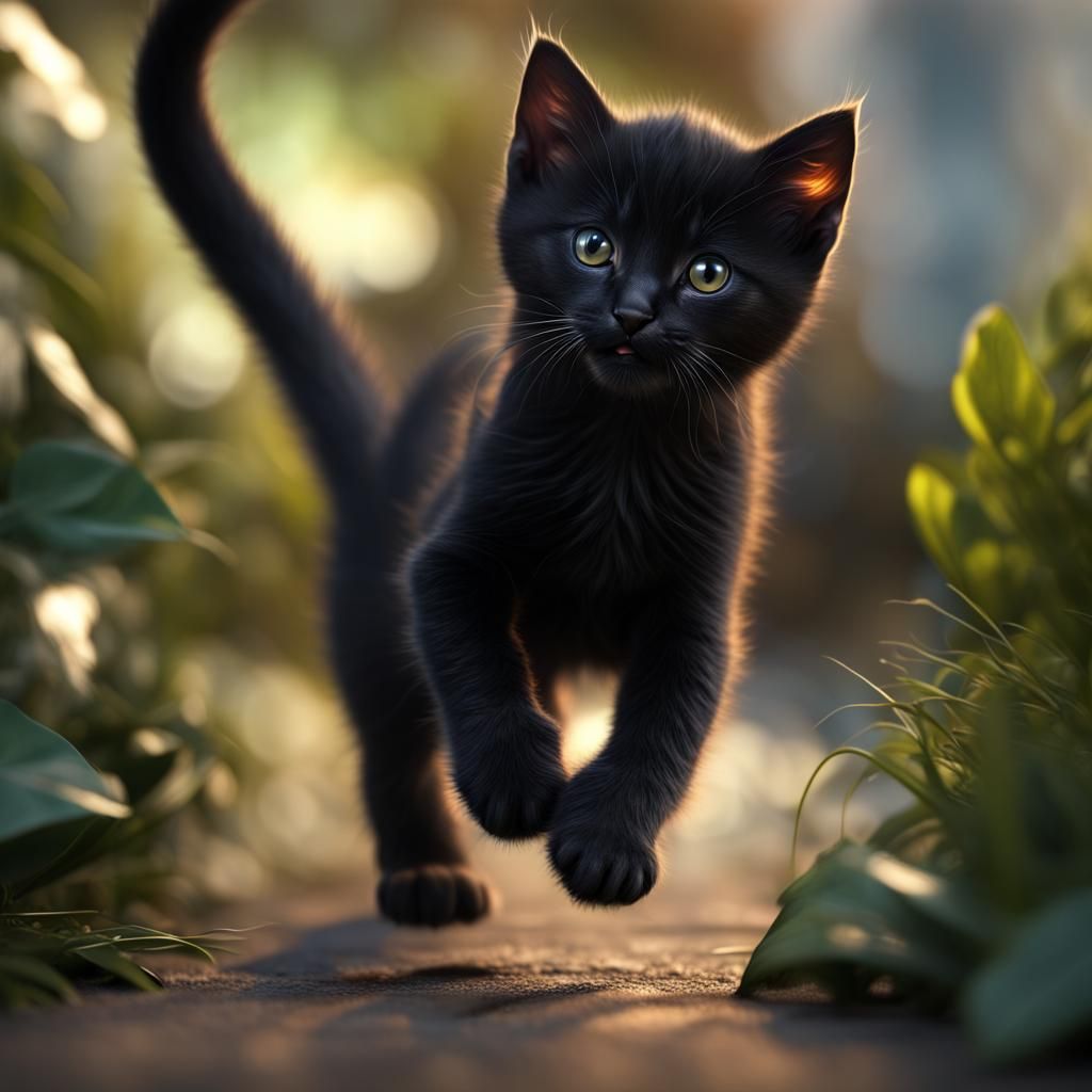 Cute Cat - AI Generated Artwork - NightCafe Creator