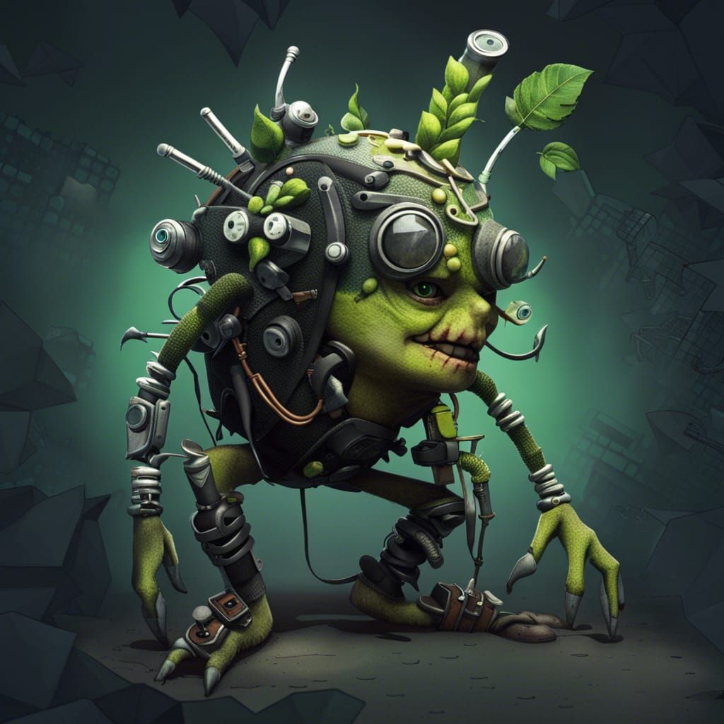 Bio Punk - AI Generated Artwork - NightCafe Creator