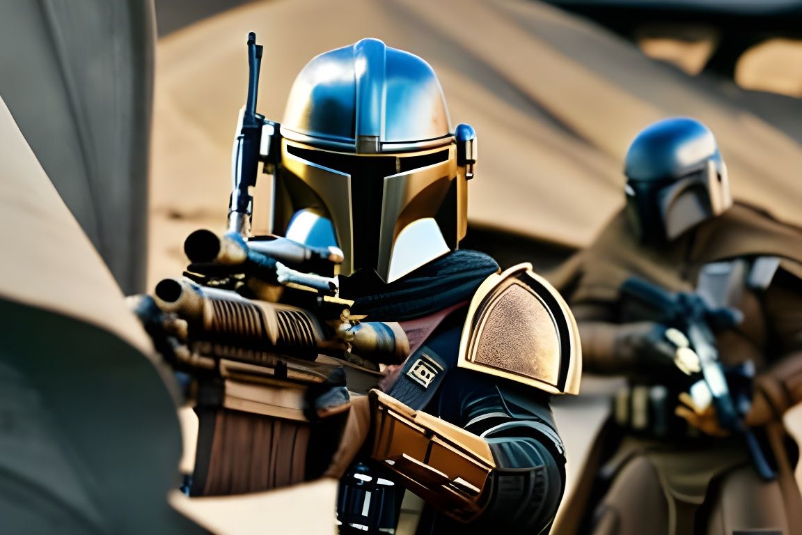 Mando War Ready - AI Generated Artwork - NightCafe Creator