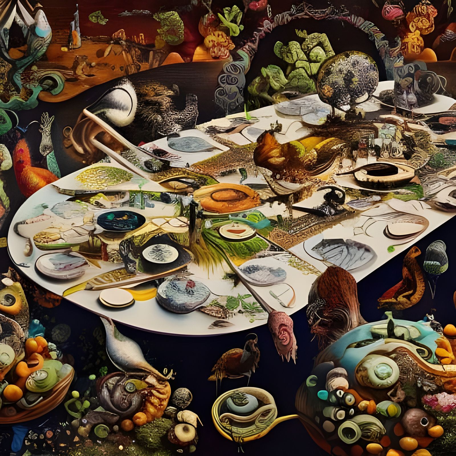 Feast - AI Generated Artwork - NightCafe Creator