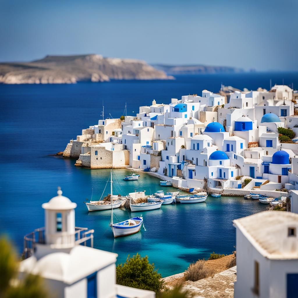 Memories of the Cyclades - AI Generated Artwork - NightCafe Creator