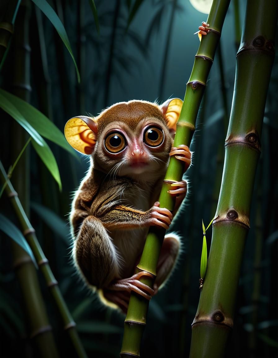 Tarsier - AI Generated Artwork - NightCafe Creator