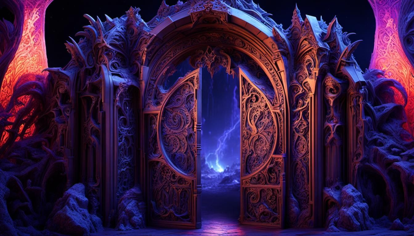 Eldritch Gate to the Mystical Source - AI Generated Artwork - NightCafe ...