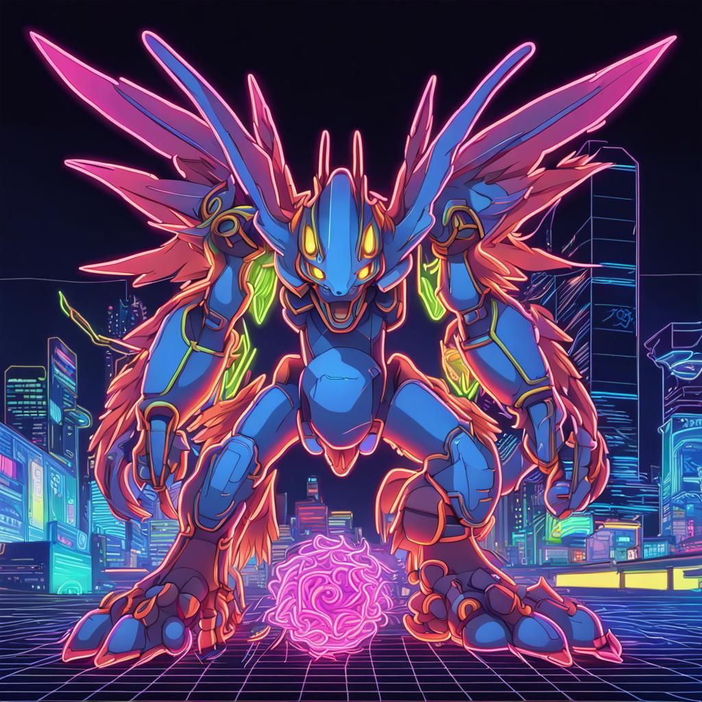 Random Digimon - AI Generated Artwork - NightCafe Creator