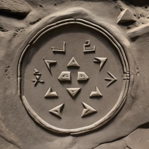 Ancient runes and glyphs - AI Generated Artwork - NightCafe Creator