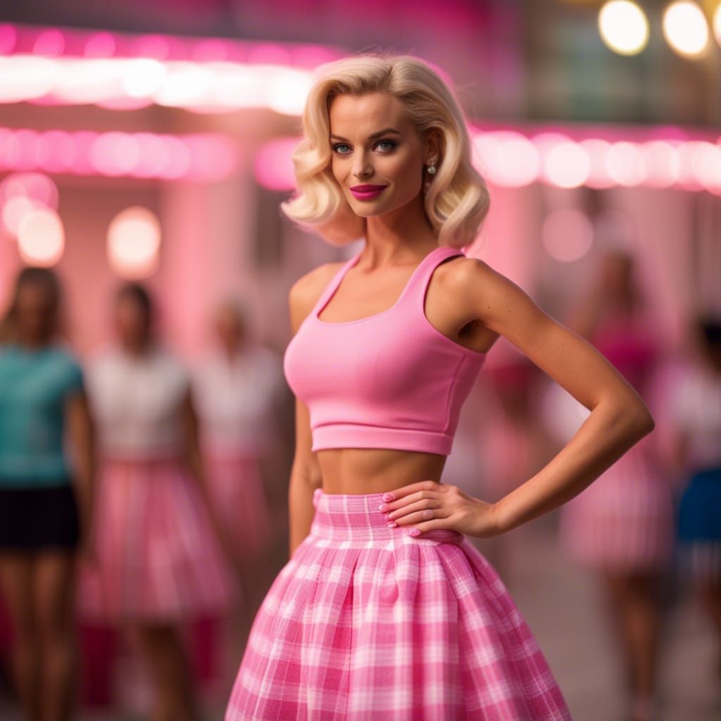 Margot Robbie - AI Generated Artwork - NightCafe Creator