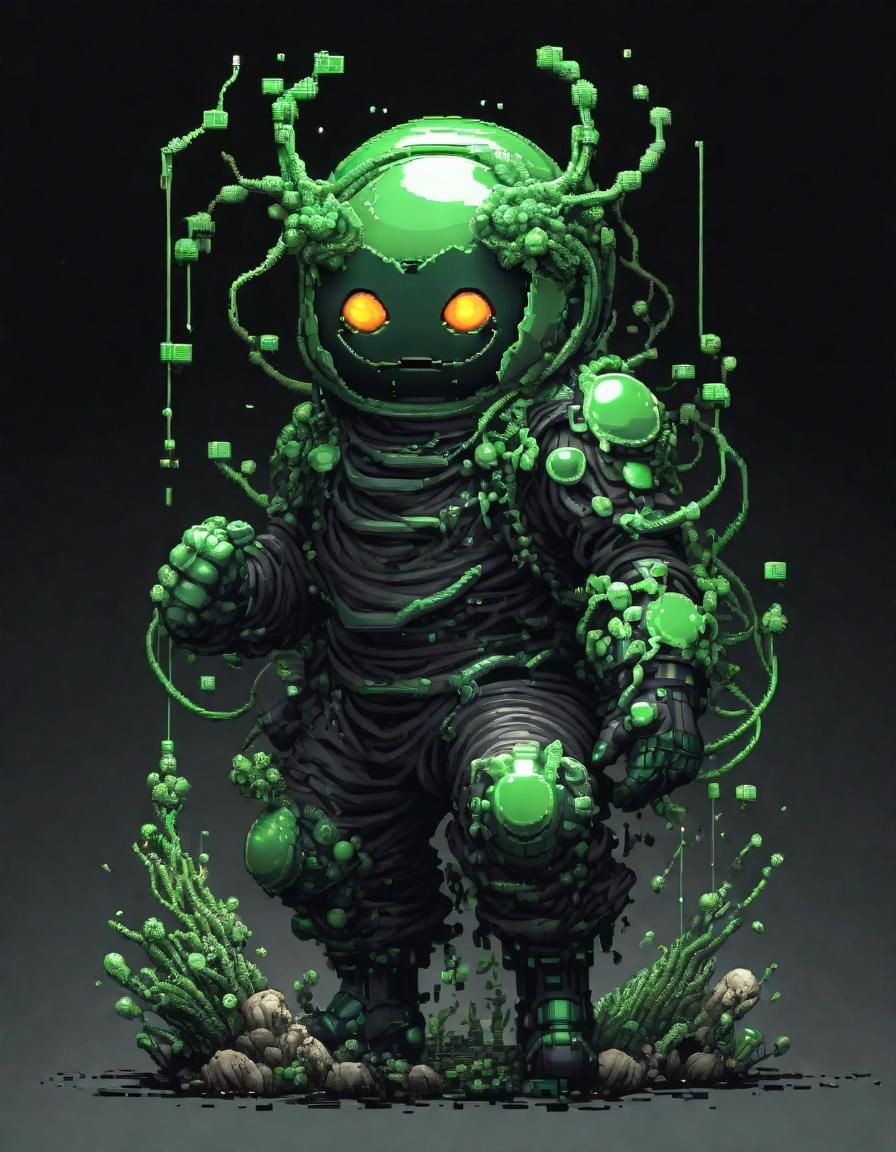 Slimey monster - AI Generated Artwork - NightCafe Creator