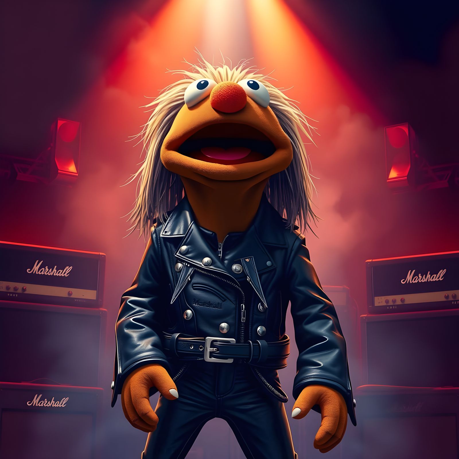 Metallica’s Pastor of Muppets - Metal Muppet Icon in Smoky C...