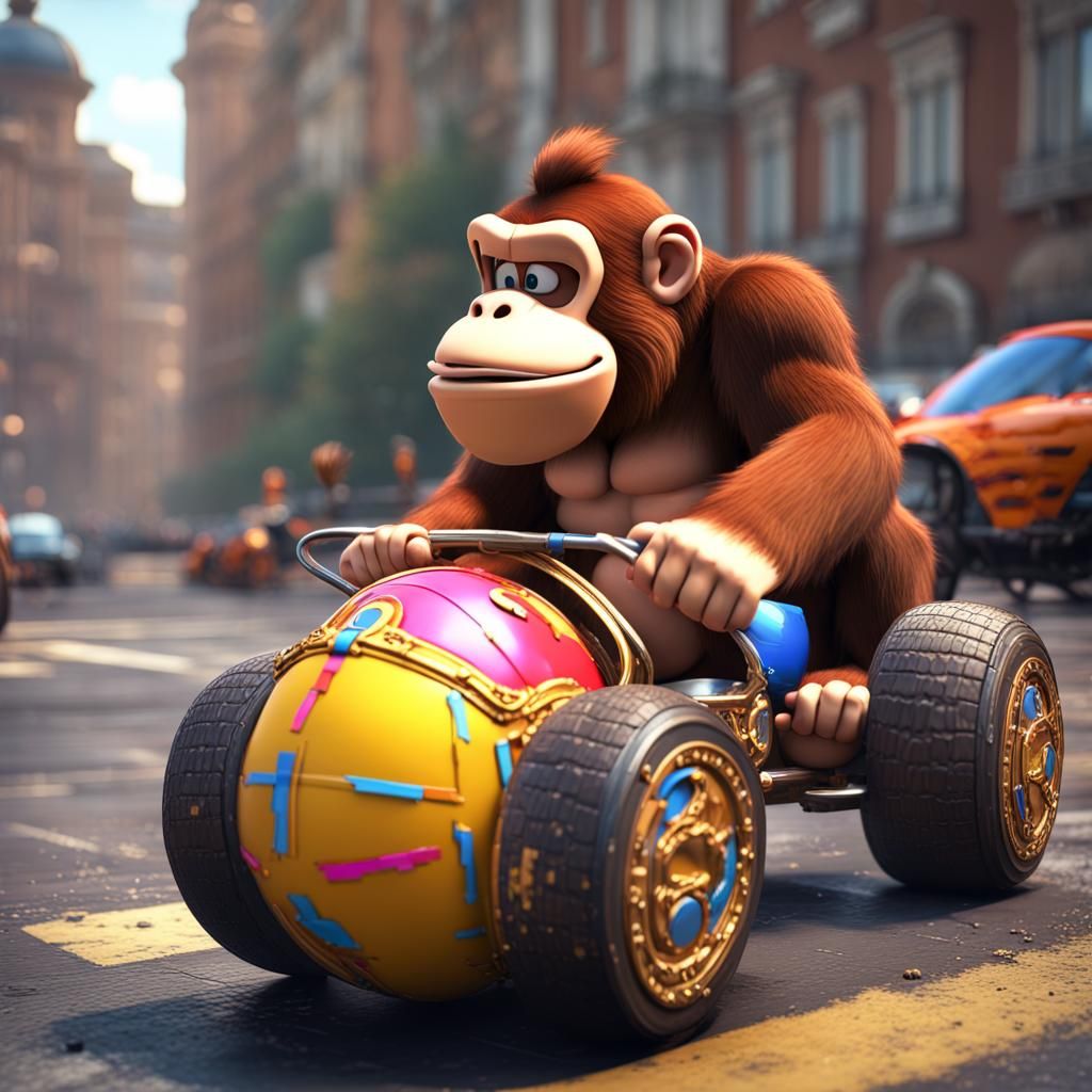 DK Race - AI Generated Artwork - NightCafe Creator