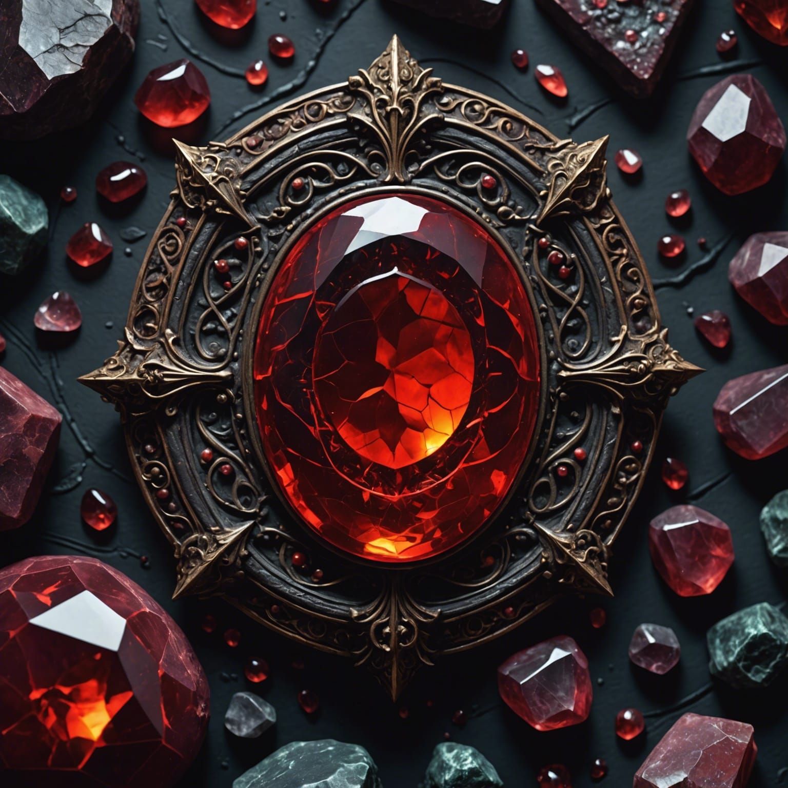 Ruby - AI Generated Artwork - NightCafe Creator