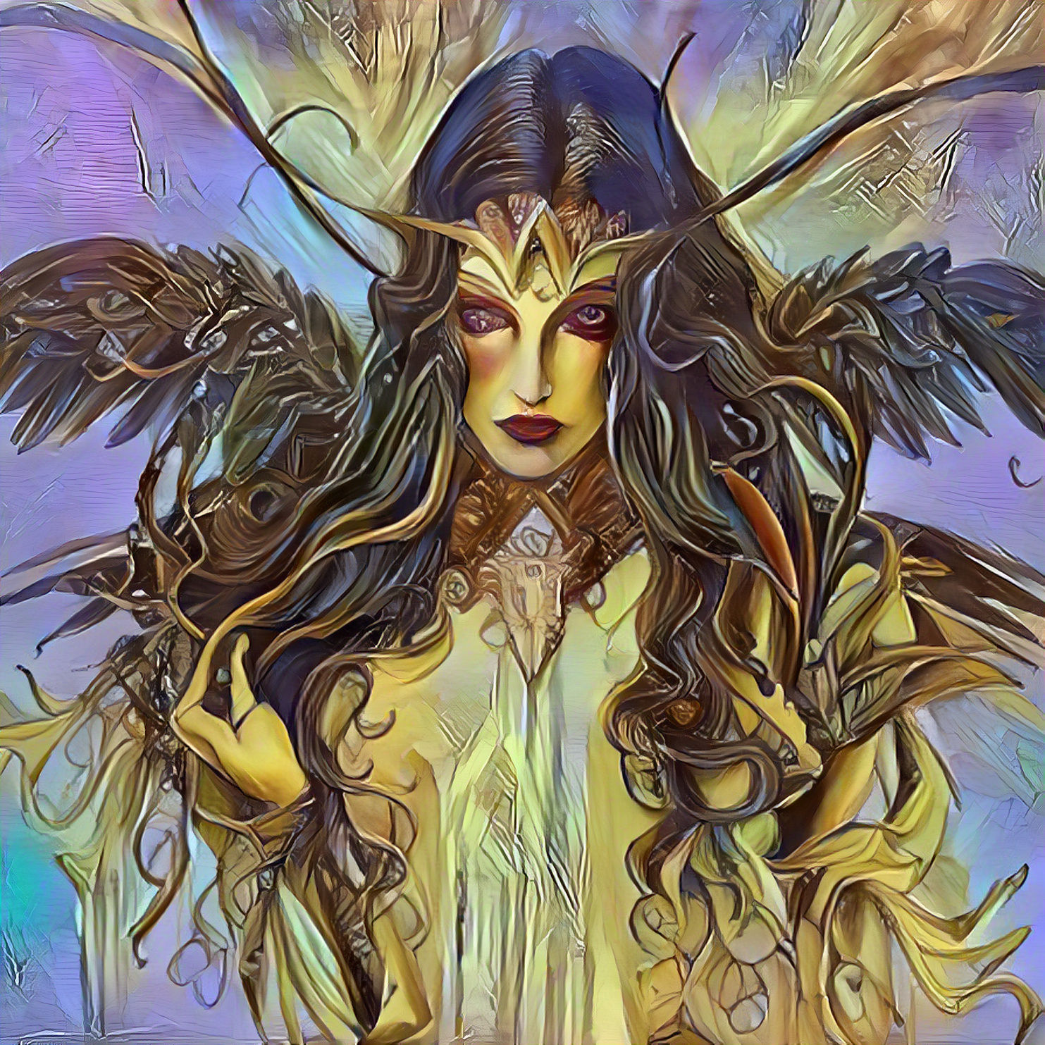 Dark Fey - AI Generated Artwork - NightCafe Creator