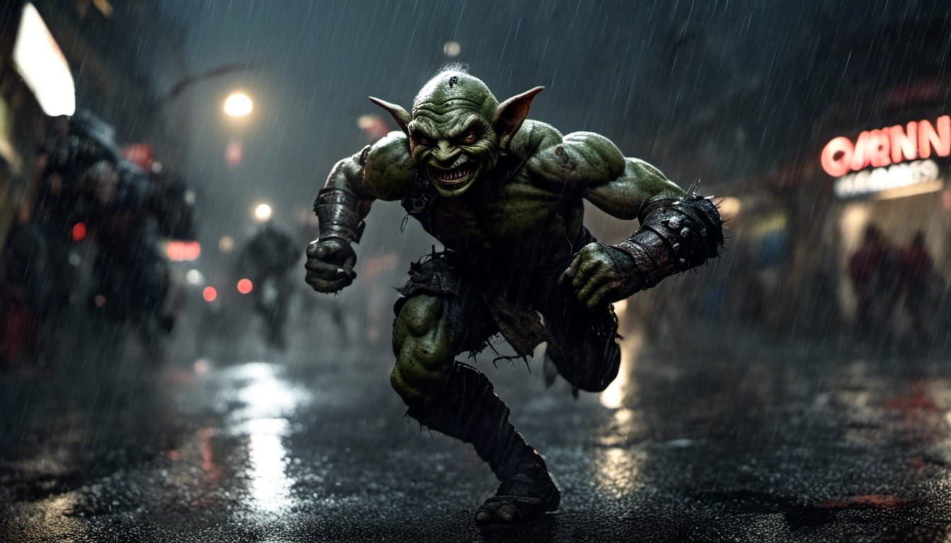 Street Goblin Outtake - AI Generated Artwork - NightCafe Creator