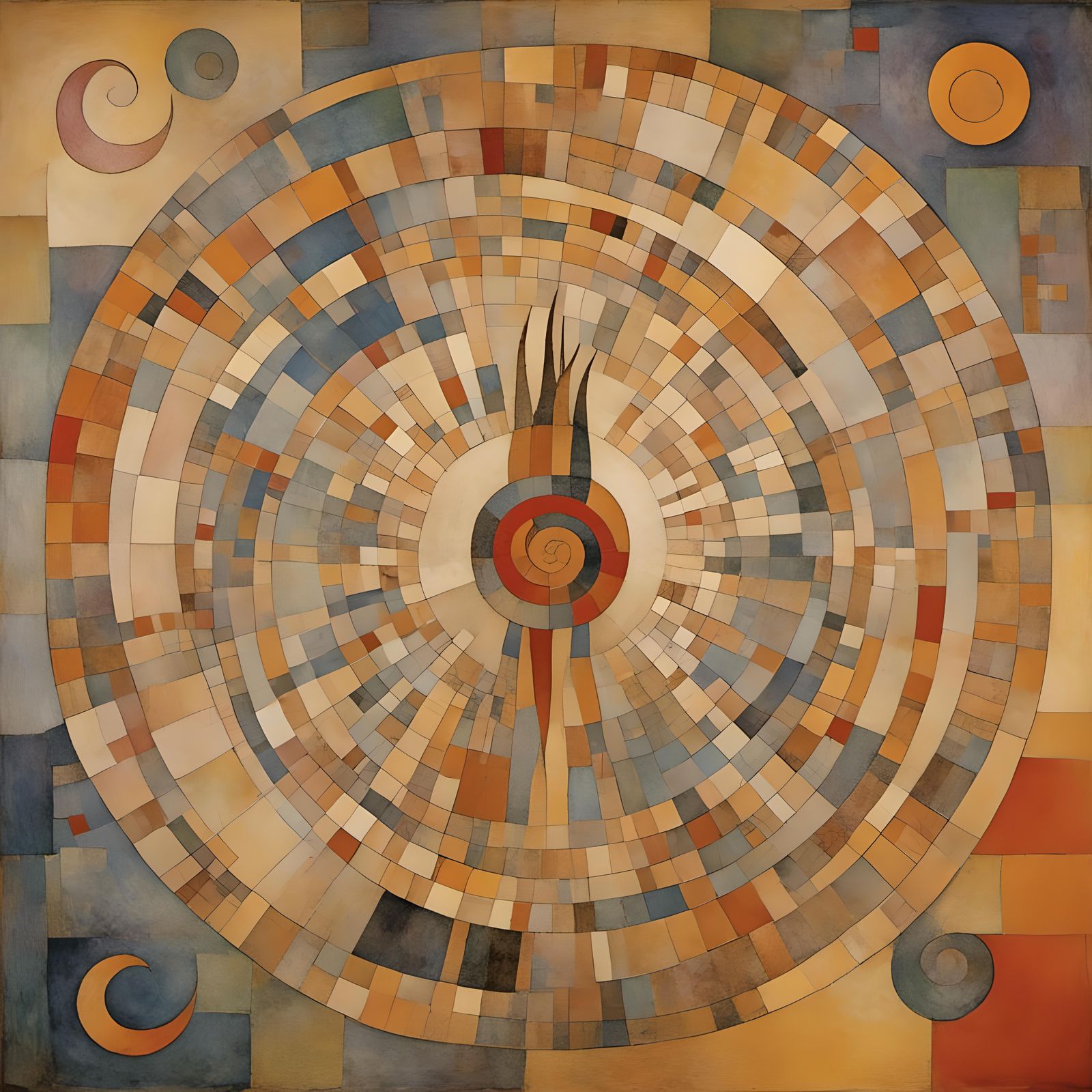 Inner spiral - AI Generated Artwork - NightCafe Creator