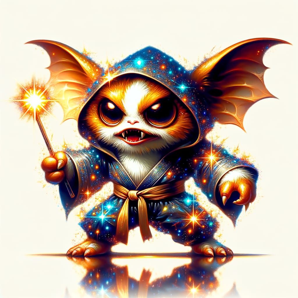 Threads of crypto magic gremlin - AI Generated Artwork - NightCafe Creator