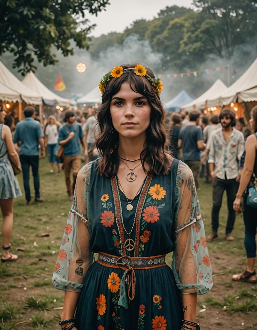 Hippie - AI Generated Artwork - NightCafe Creator