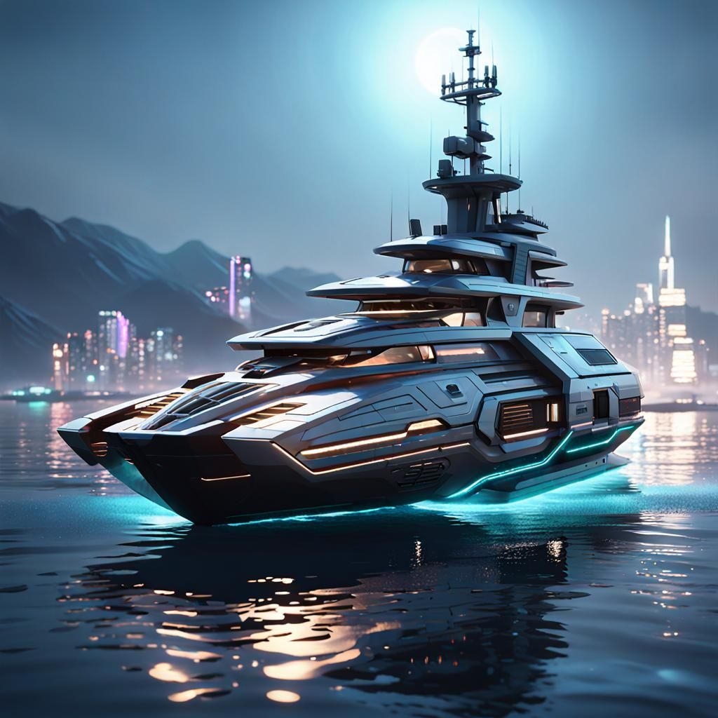 Futuristic boat submissions powered by advanced technology ...