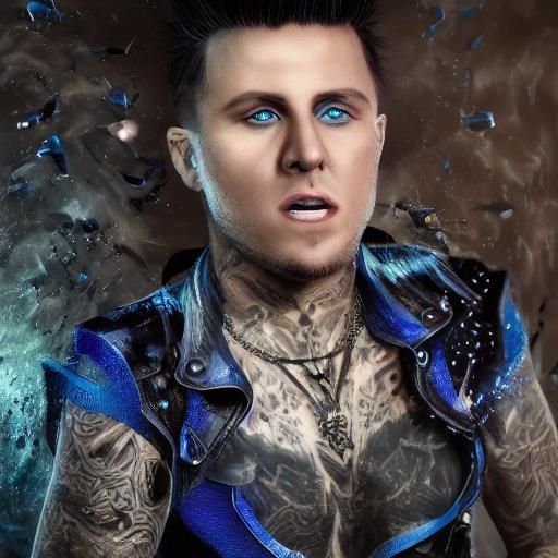 hyperdetailed and photorealistic image of Jacoby Dakota Shaddix with ...