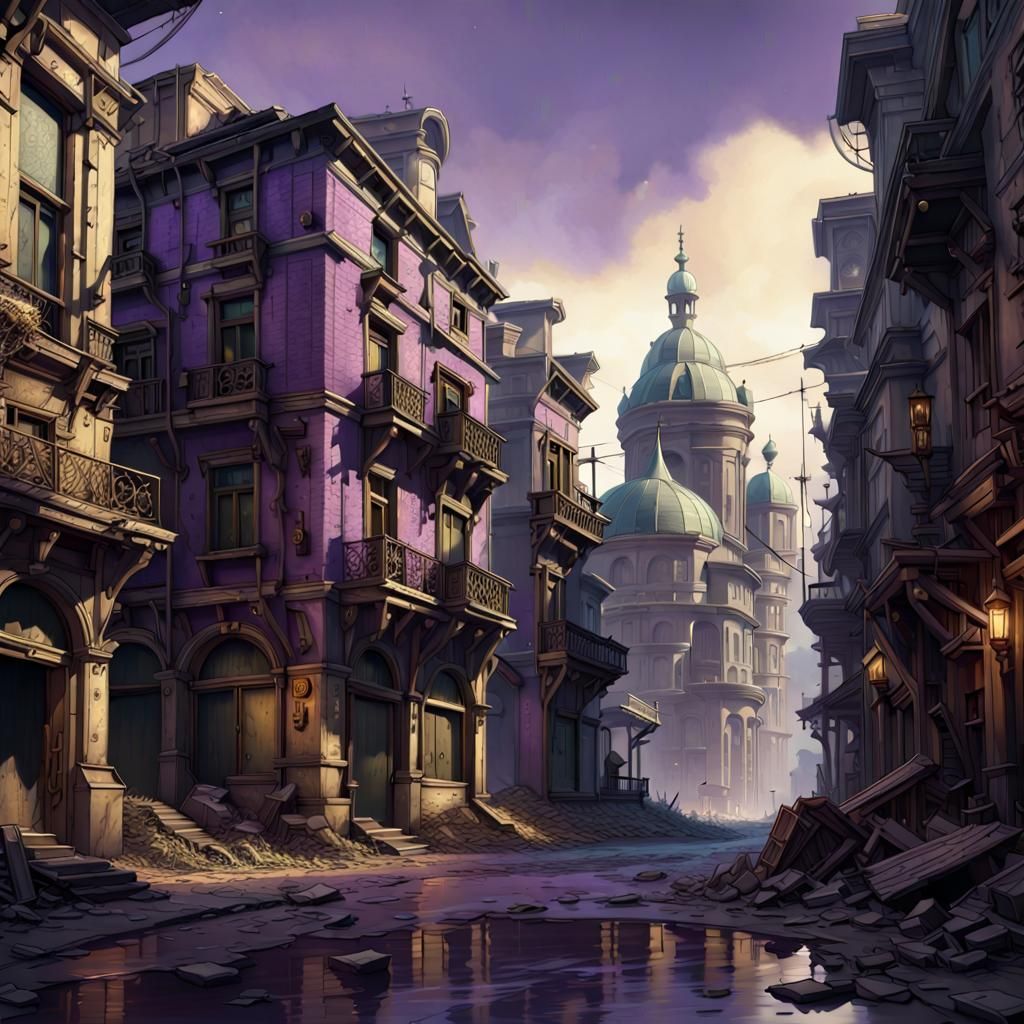 Portrait of An abandoned city, abrasive authenticity, sense of ...