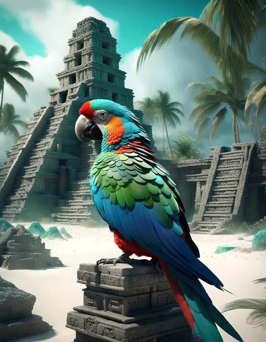 Mayan Riviera - Open Prompt Wednesday - AI Generated Artwork ...