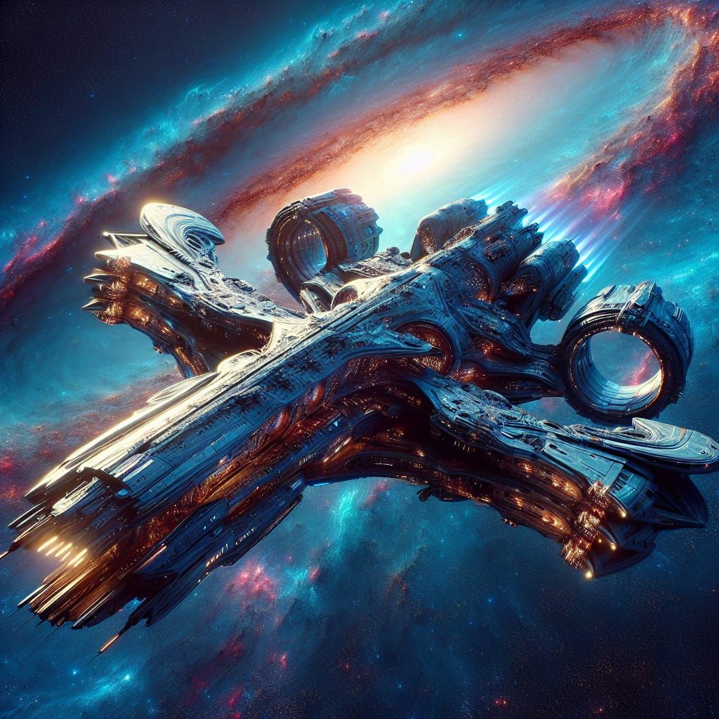 Alien craft - AI Generated Artwork - NightCafe Creator