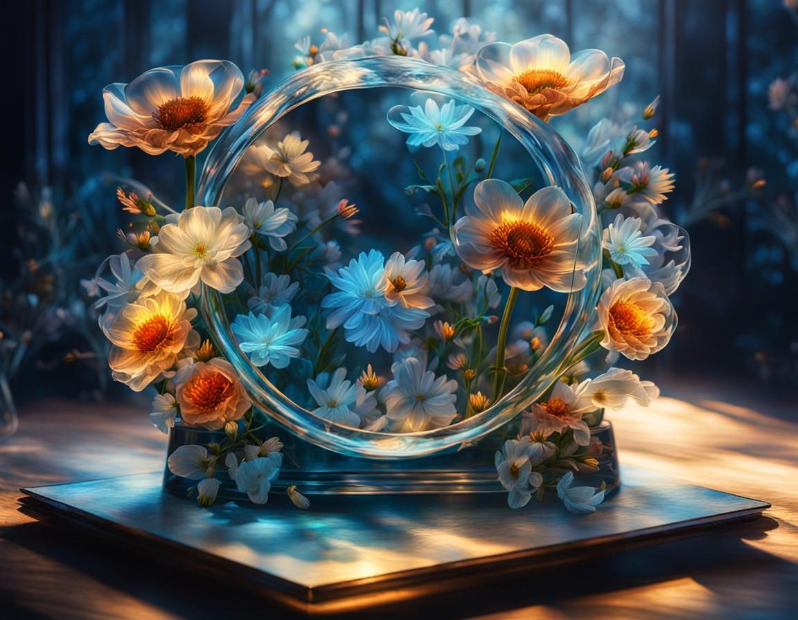Flowers - AI Generated Artwork - NightCafe Creator