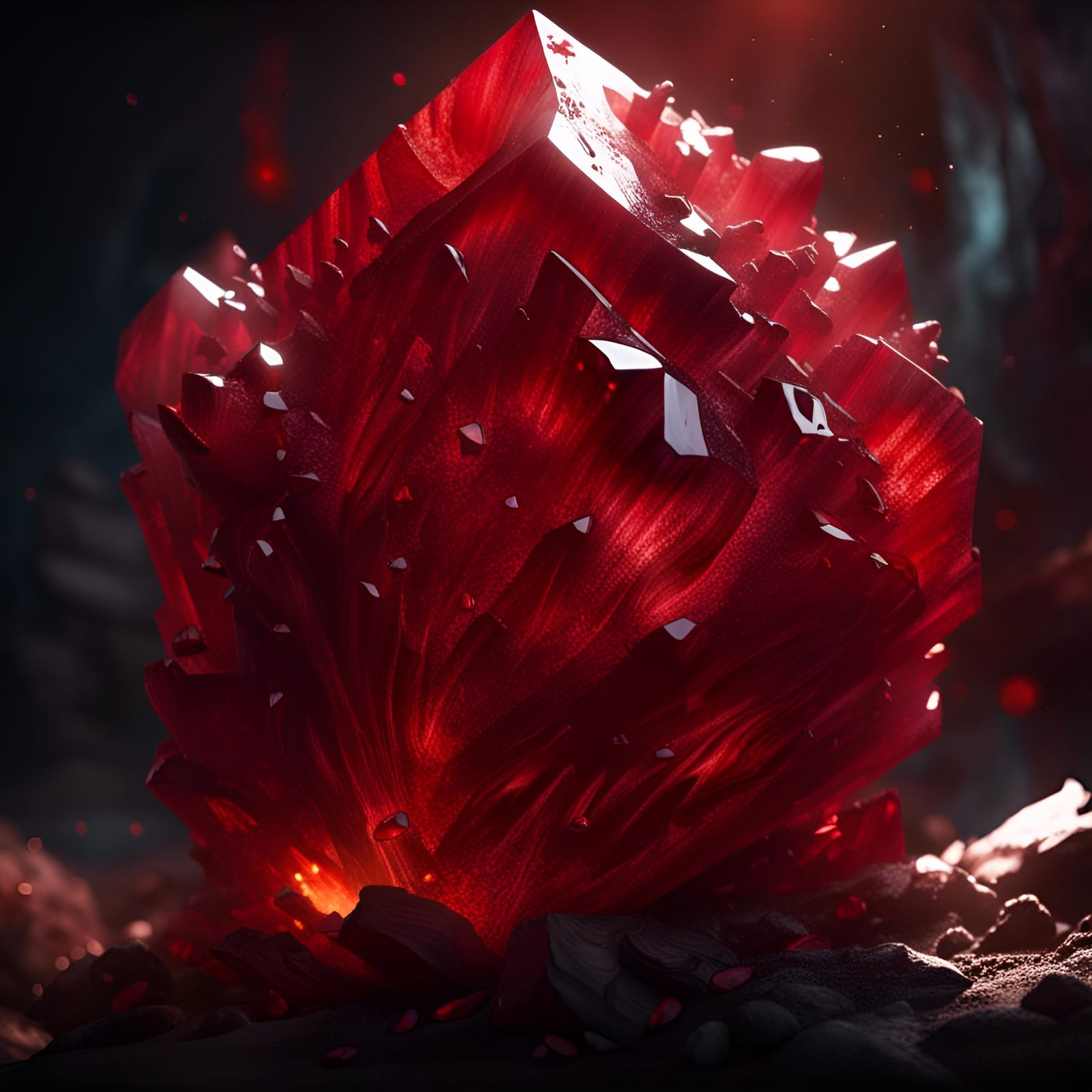 Solidified Void Matter - AI Generated Artwork - NightCafe Creator