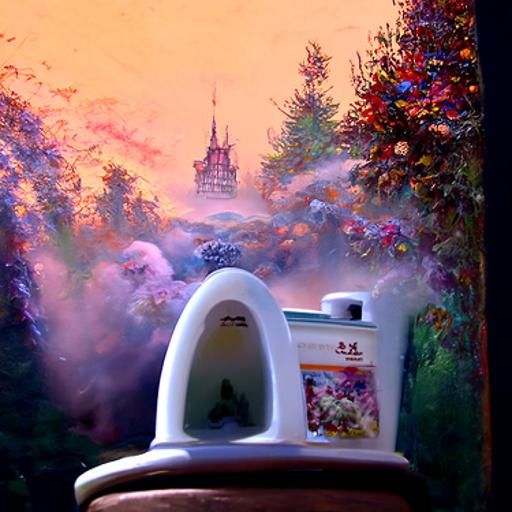 fantasy toilet - AI Generated Artwork - NightCafe Creator