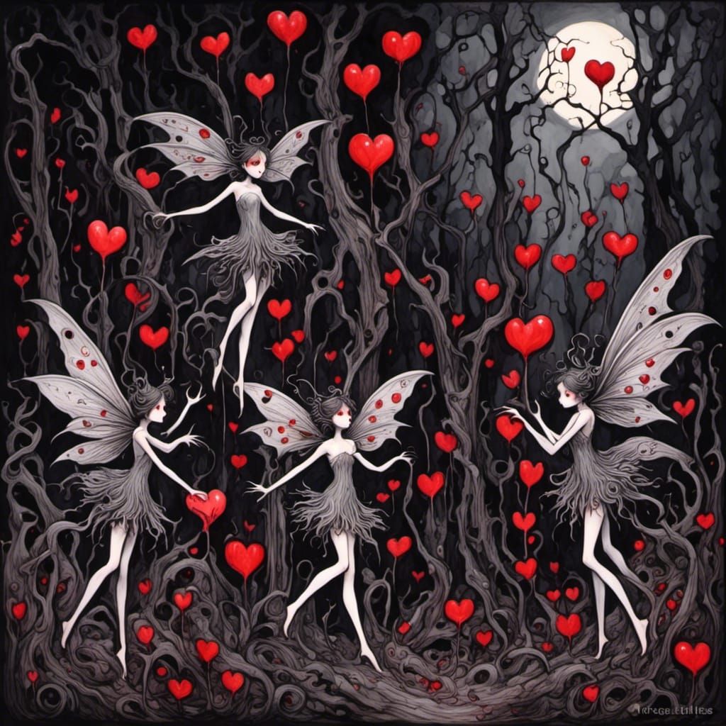 Darkling Valentine - LoRA - NightCafe Creator