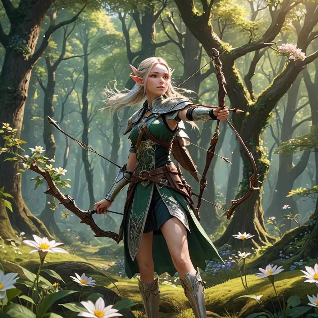 Archer Training - AI Generated Artwork - NightCafe Creator