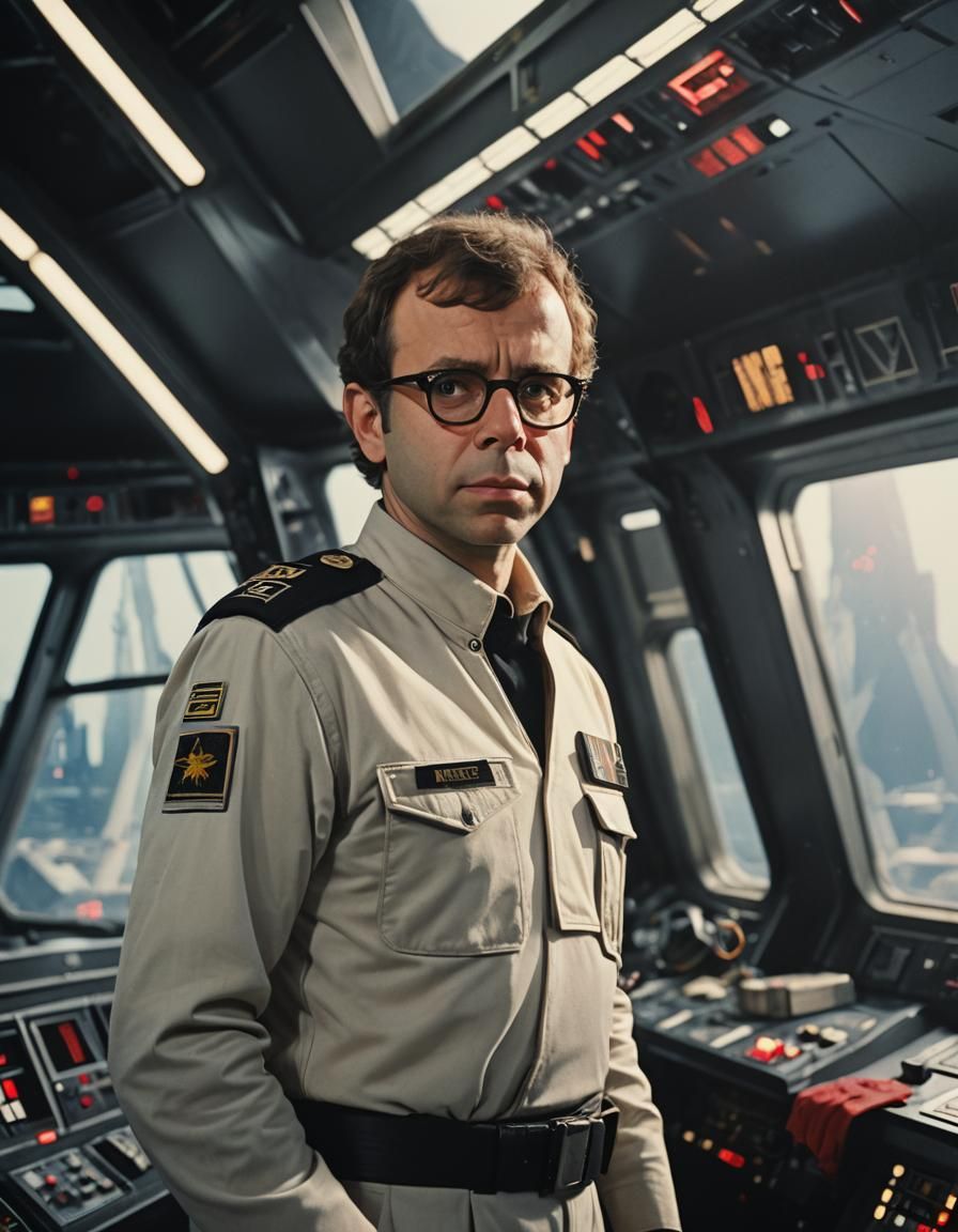 Rick Moranis as a Star Wars imperial starfleet officer. - AI Generated ...