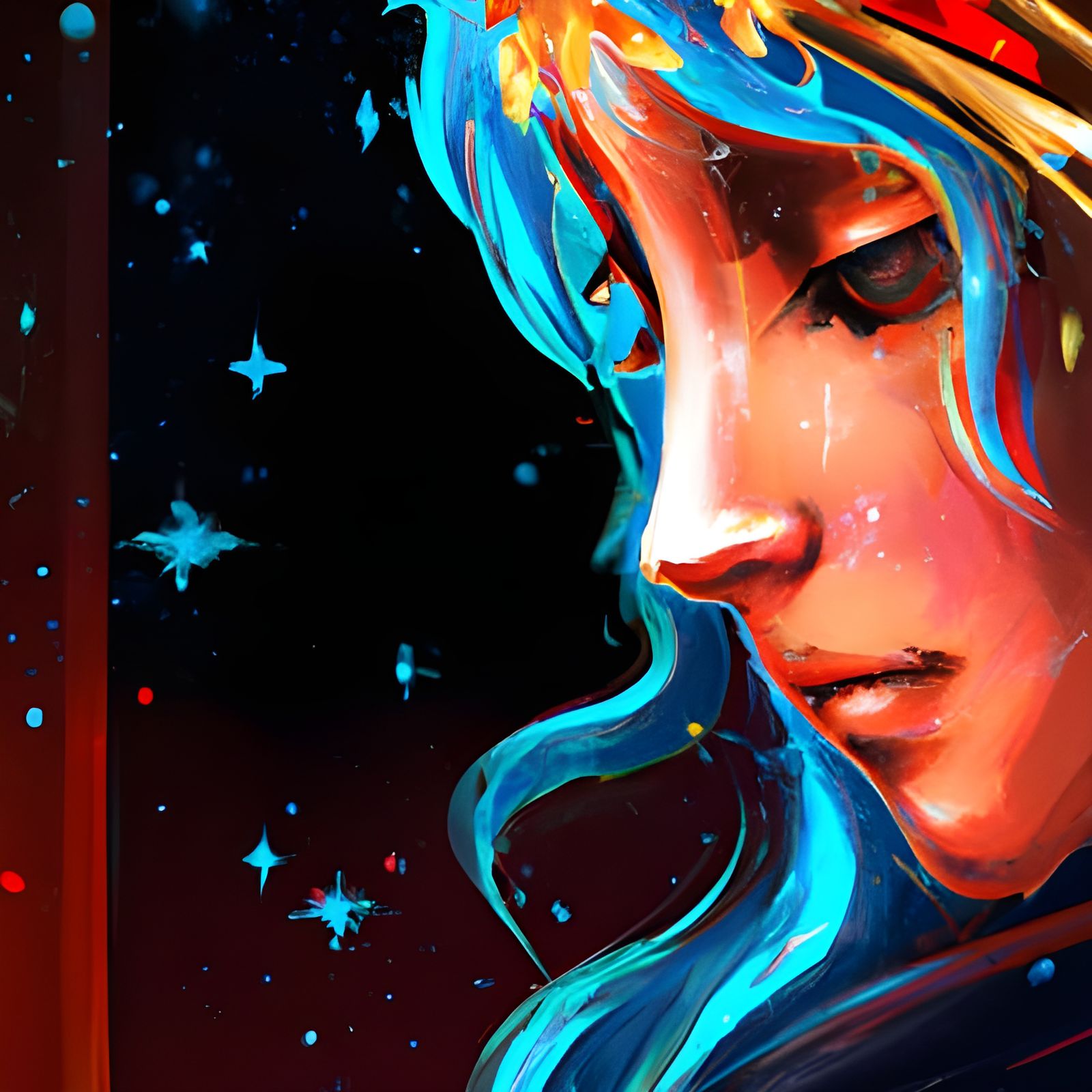 Sadness. - AI Generated Artwork - NightCafe Creator