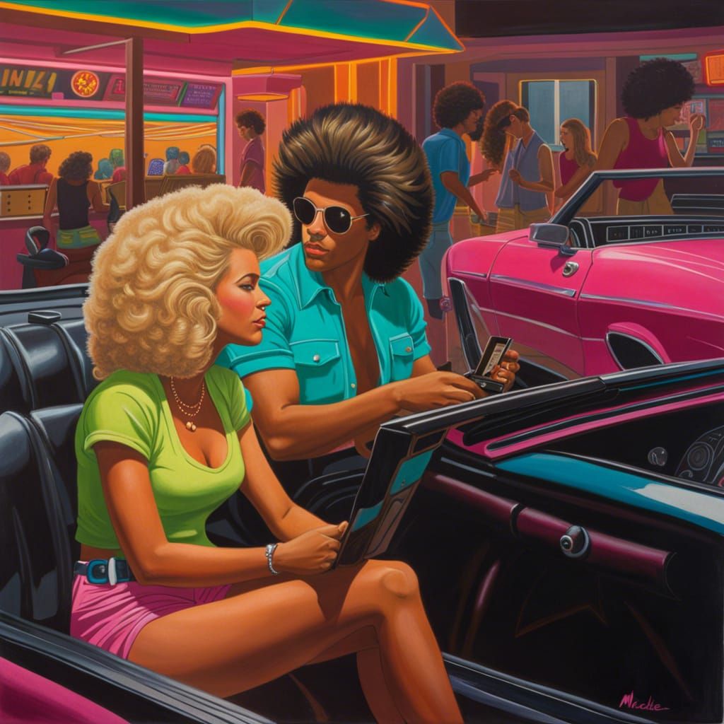 '80s Decade - AI Generated Artwork - NightCafe Creator