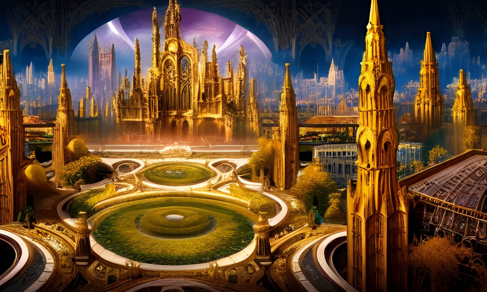 GoLEM CiTY - AI Generated Artwork - NightCafe Creator