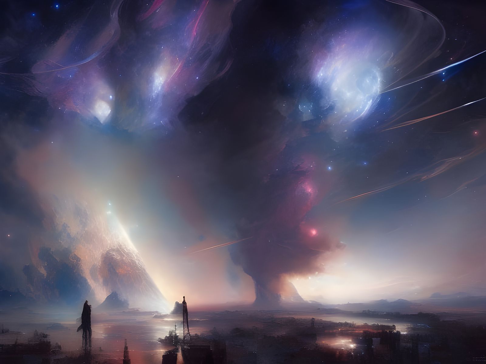 Starscapes - AI Generated Artwork - NightCafe Creator